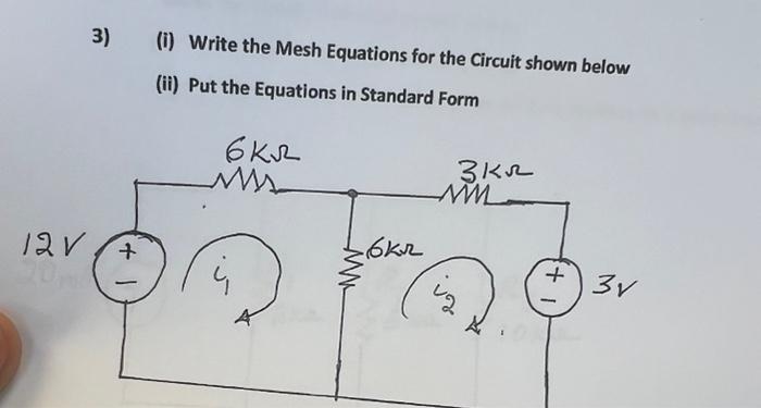 Solved 4) Given the Circuit shown below; determine: (a) The | Chegg.com