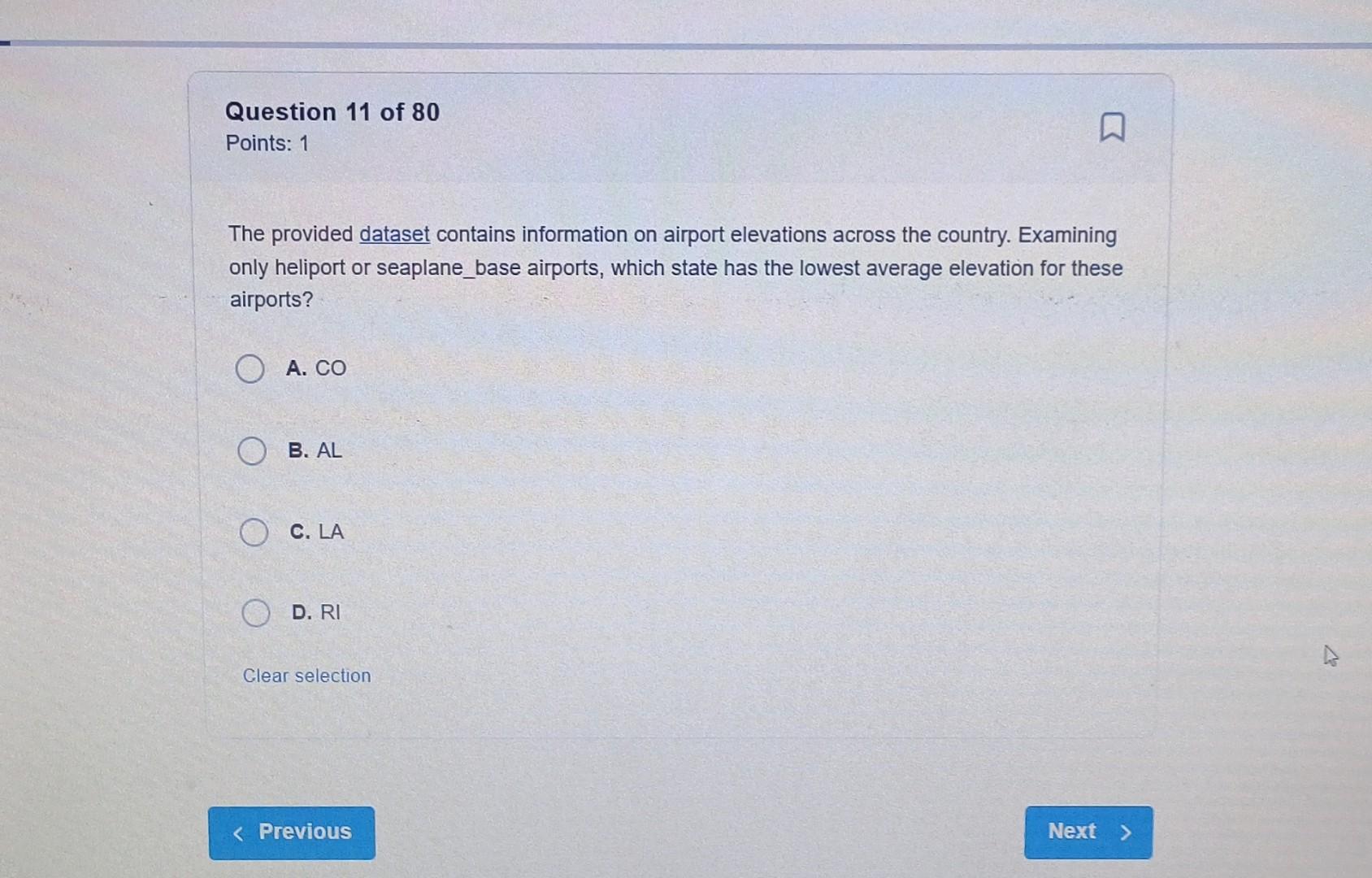 Solved The provided dataset contains information on airport | Chegg.com