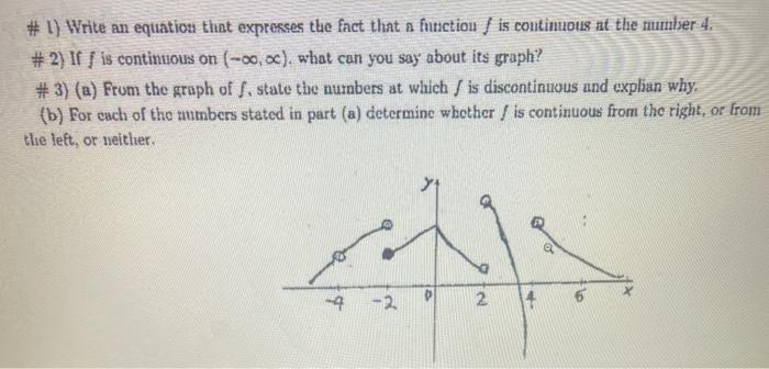Solved # 1) Write an equation that expresses the fact that a | Chegg.com