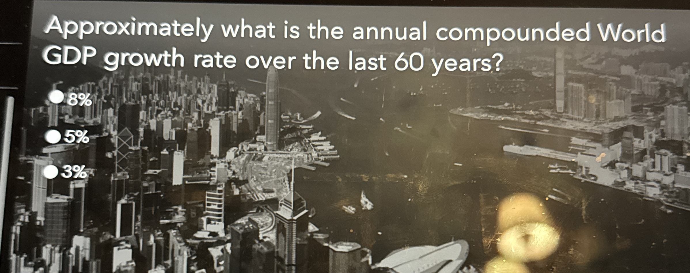 Solved Approximately what is the annual compounded World GDP | Chegg.com