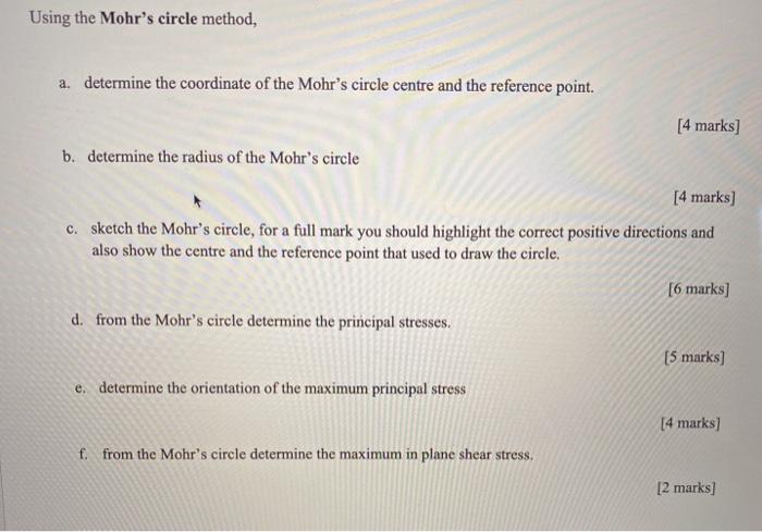 Solved QUESTION A2 Due to the applied loading condition on | Chegg.com