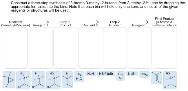 Construct a three-step synthesis of | Chegg.com