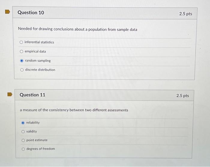 Solved Needed for drawing conclusions about a population | Chegg.com