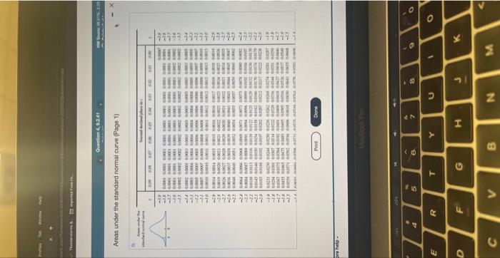 Solved Determine The Critical Value S For A One Mean