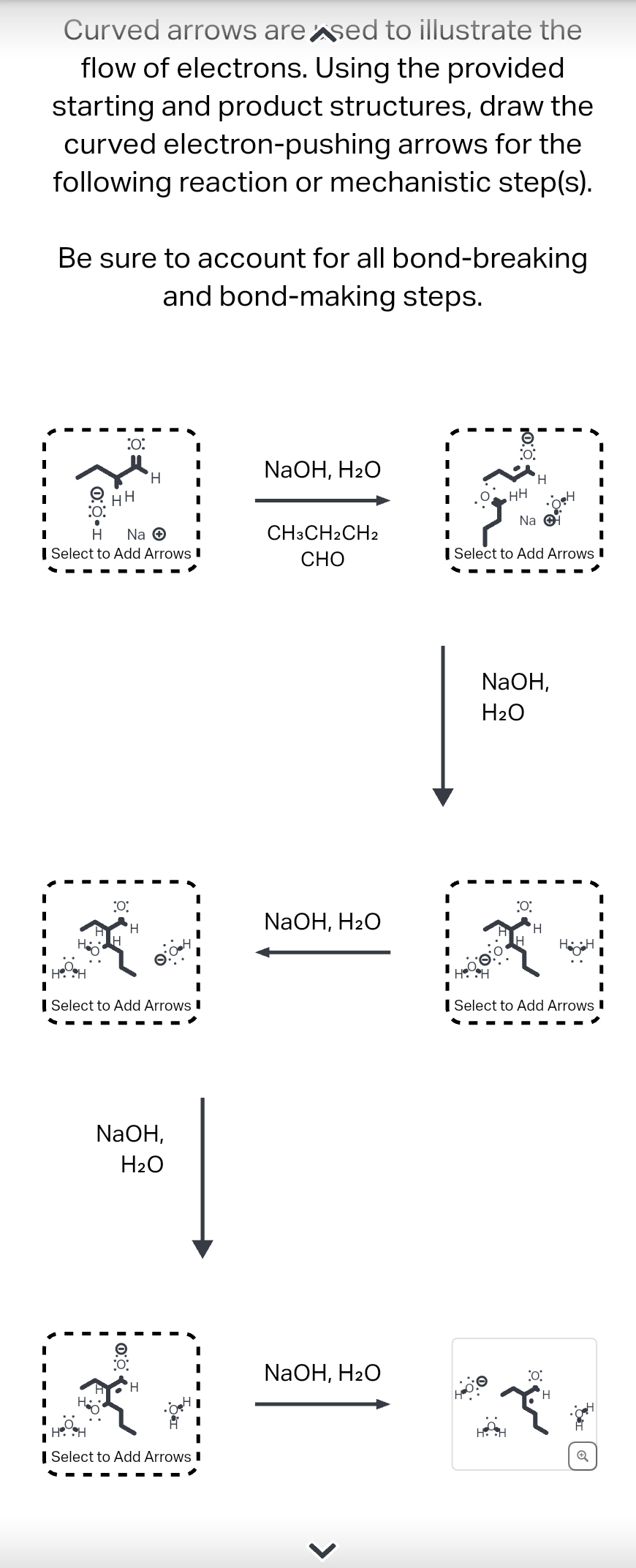 Solved Curved arrows are sed to illustrate the flow of | Chegg.com
