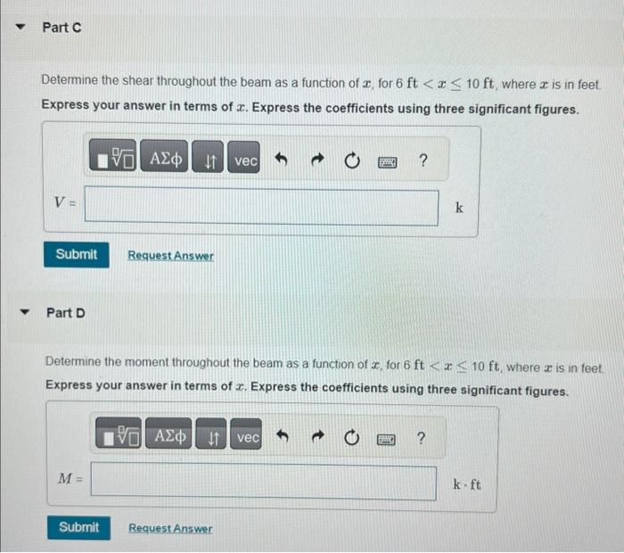 Solved Consider the beam shown in (Figure 1). Follow the | Chegg.com