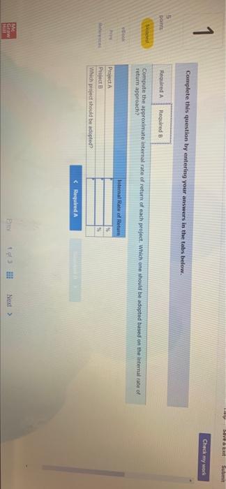 Solved Check my werk 1 Problem 16-19A (Algo) Using net | Chegg.com