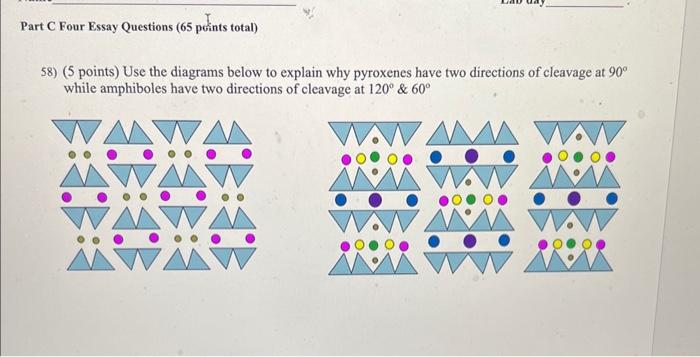 Solved 58) (5 points) Use the diagrams below to explain why | Chegg.com