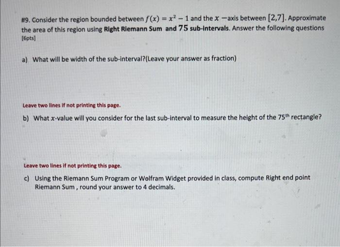 Solved \#99. Consider the region bounded between f(x)=x2−1 | Chegg.com