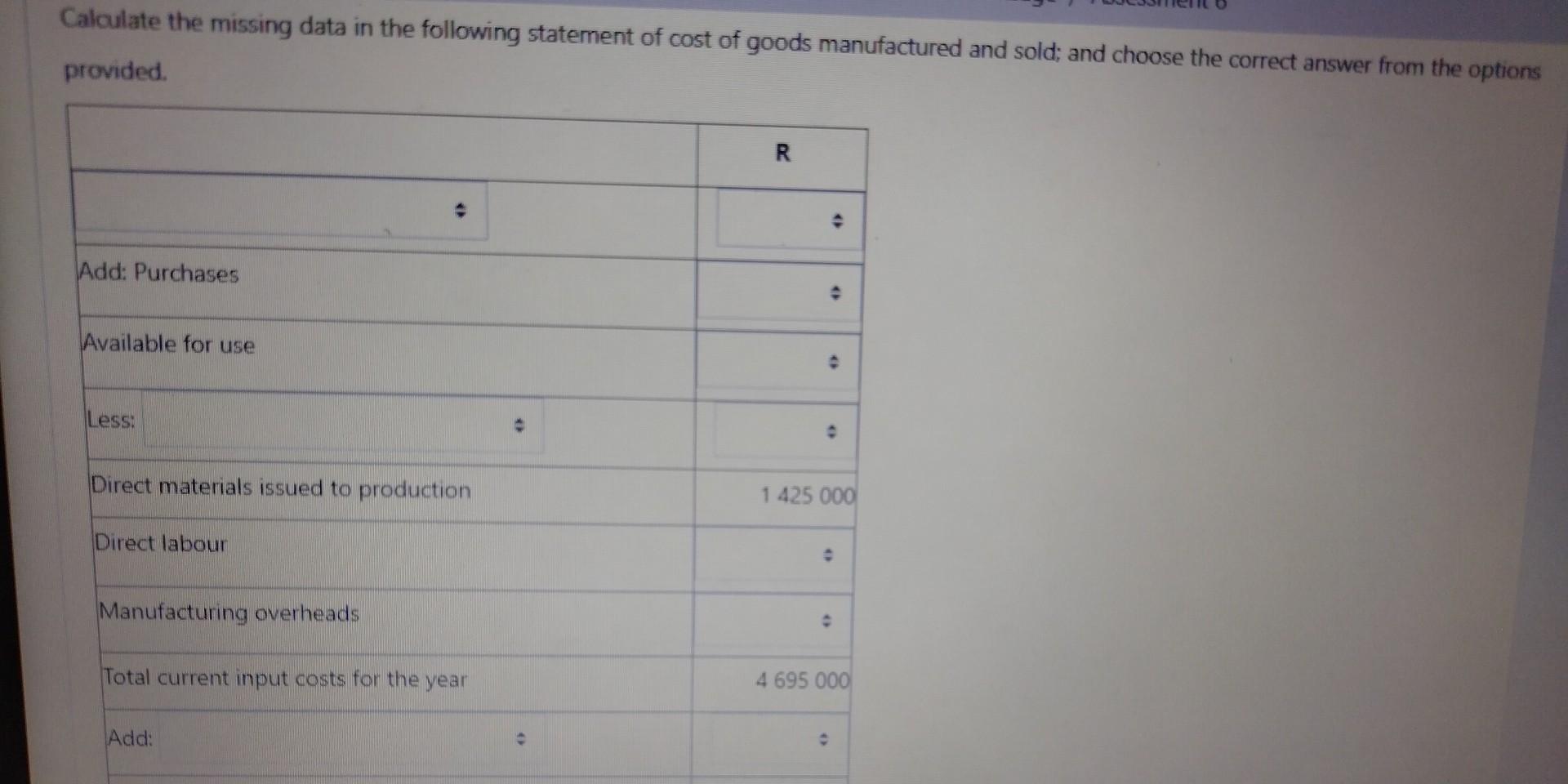 Solved Impangele Limited uses a normal costing system. Given | Chegg.com