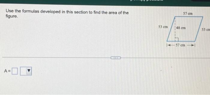 Solved Use the formulas developed in this section to find | Chegg.com