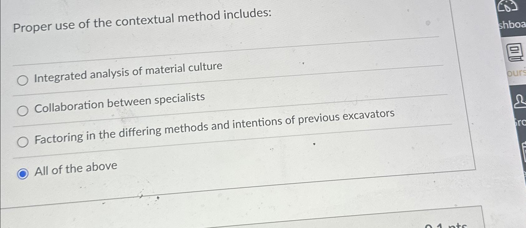 Solved Proper use of the contextual method | Chegg.com
