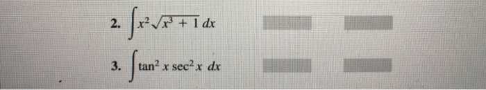 Solved 4.5 Exercises See CalcChat.co Finding u and du In | Chegg.com