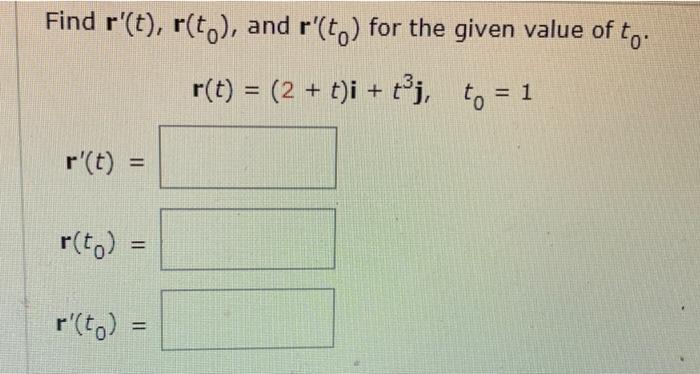 Solved Find the domain of the vector-valued function. (Enter | Chegg.com