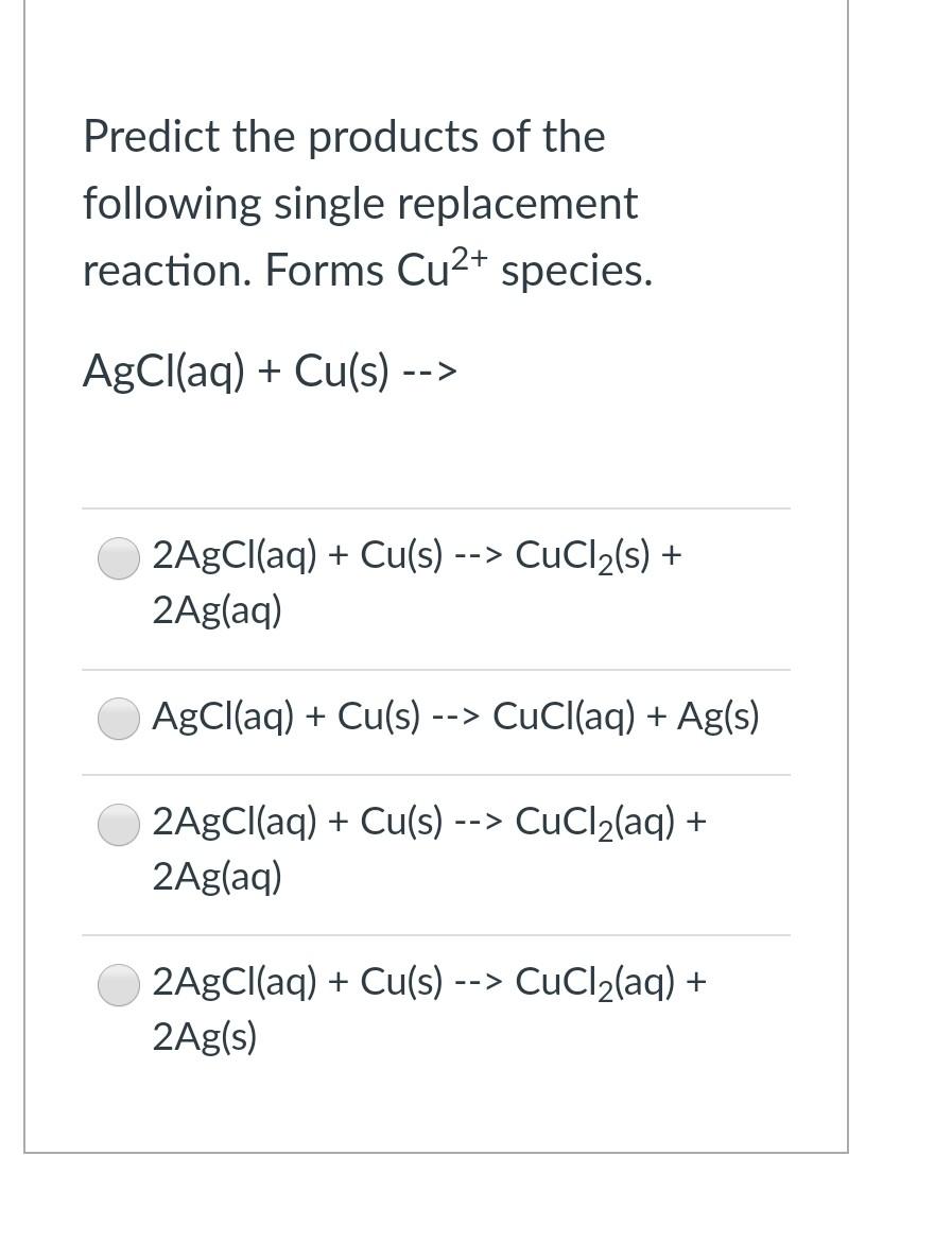 Solved Predict the products of the following single | Chegg.com