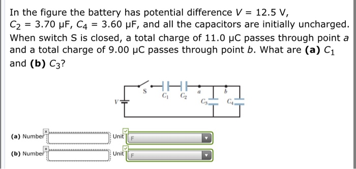 Solved In the figure the battery has potential difference V | Chegg.com