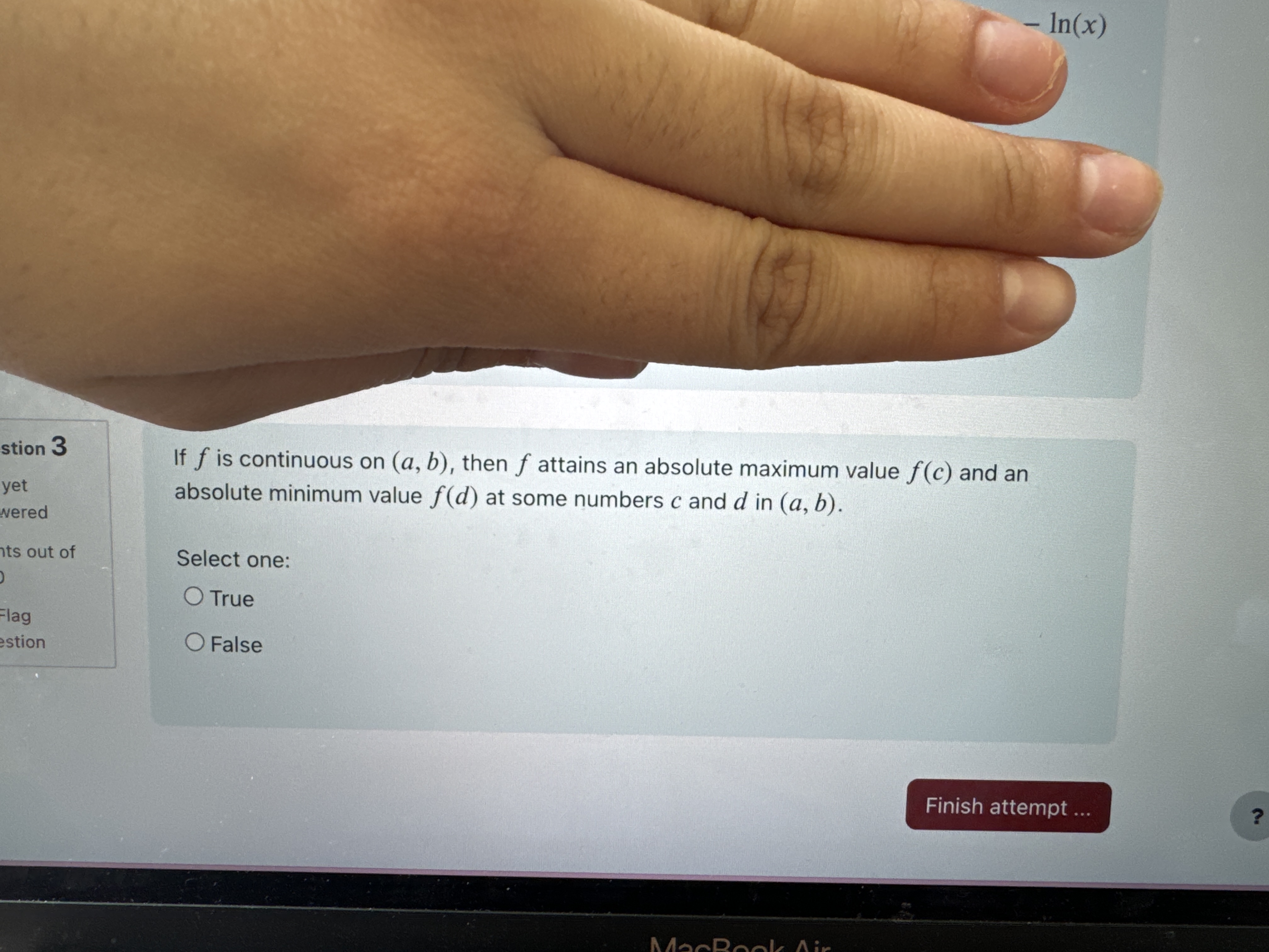 Solved Find the global maximum and minimum, if they exist, | Chegg.com