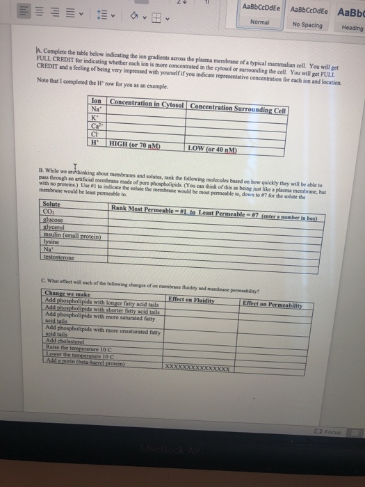 Solved 24 AaBbCcDdEe v AaBbCcDdEe AaBbc No Spacing Heading | Chegg.com