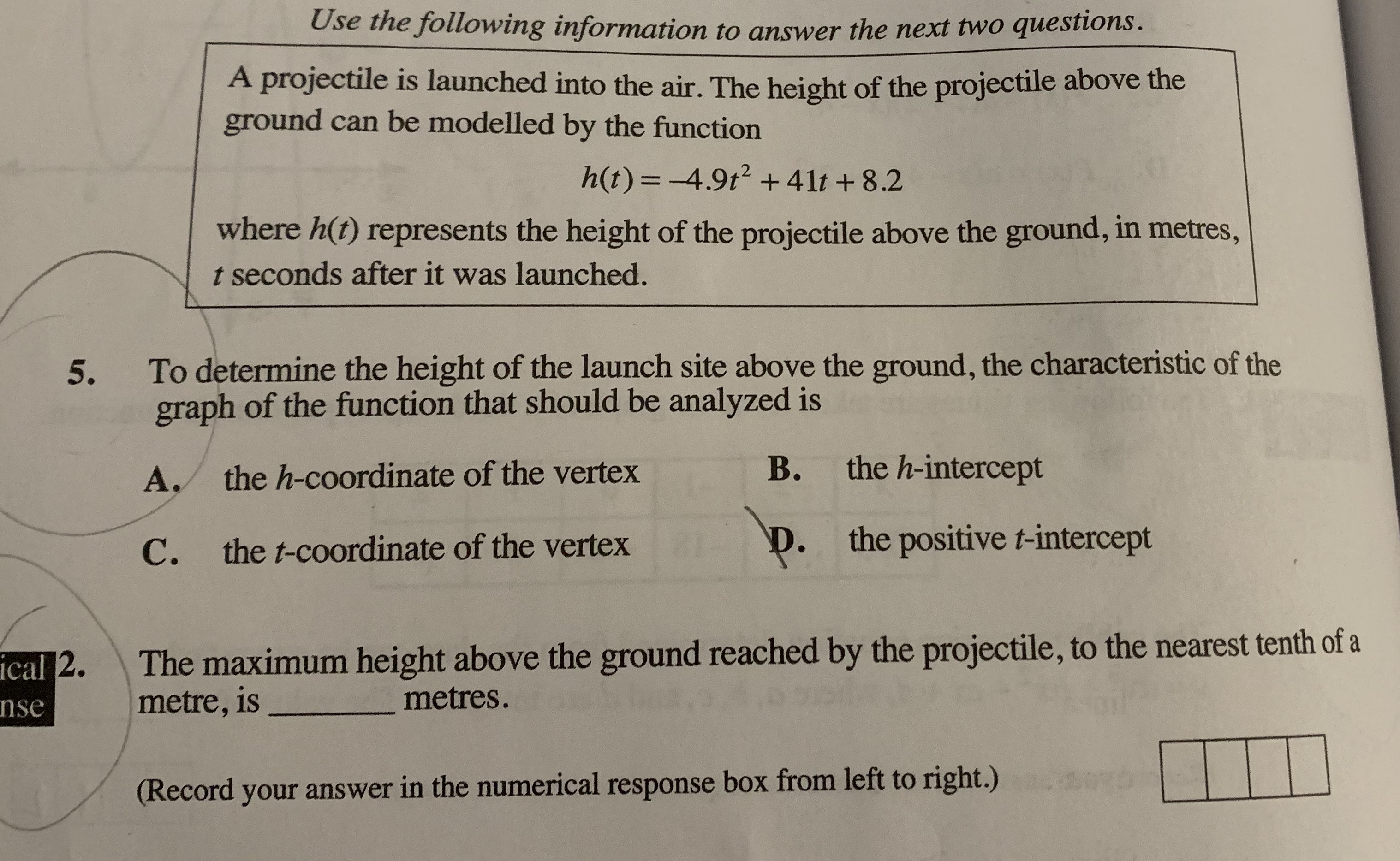 Solved Use the following information to answer the next two | Chegg.com