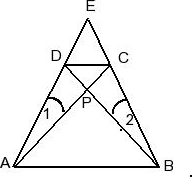 Solved Given: angle 1 = angle 2 AP = BP Prove: | Chegg.com