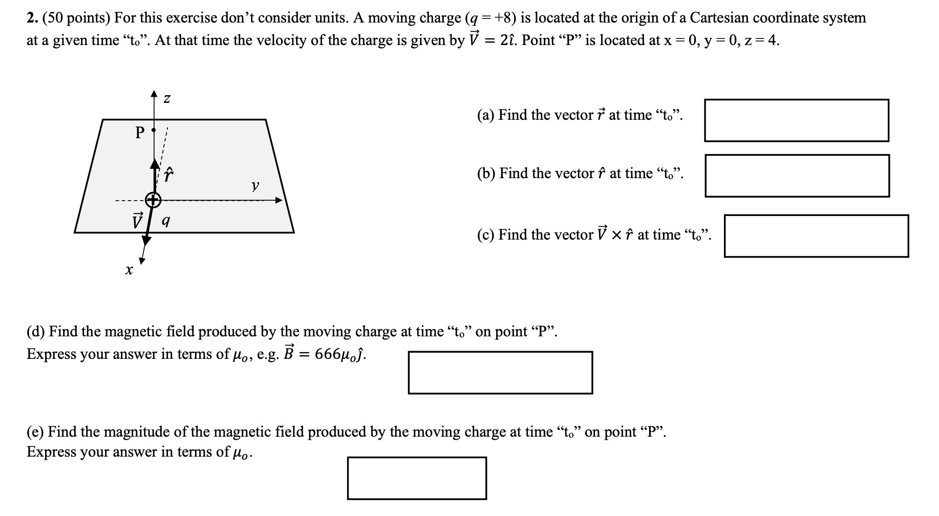 Solved 50 points for This Exercise Dont Consider Units