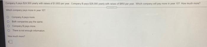 Solved Company Apay $24.500 yeady with rainee of 1,800 per | Chegg.com