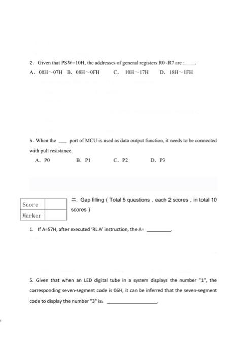 Solved please reply asap ,it is 8051 microcontroller | Chegg.com