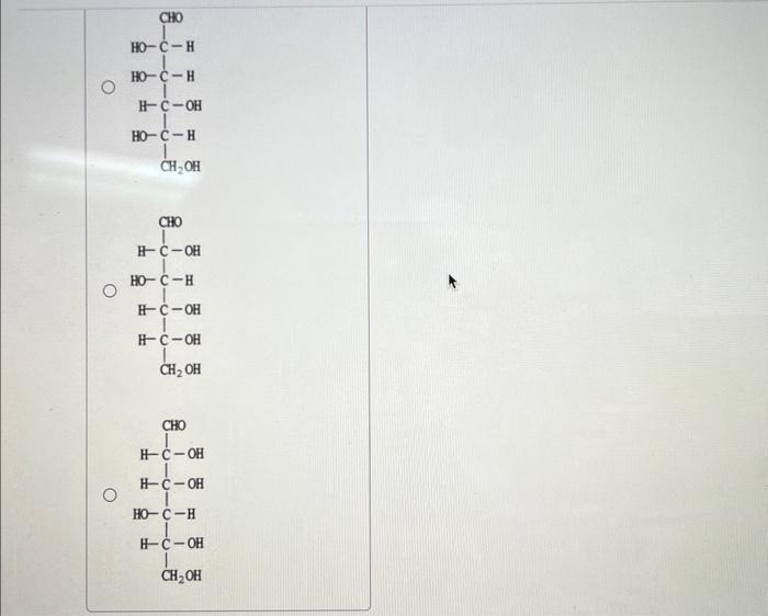 Solved Which molecule shown is a D-isomer? | Chegg.com