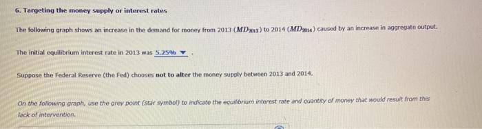 Solved On the following graph, use the grey point (star | Chegg.com