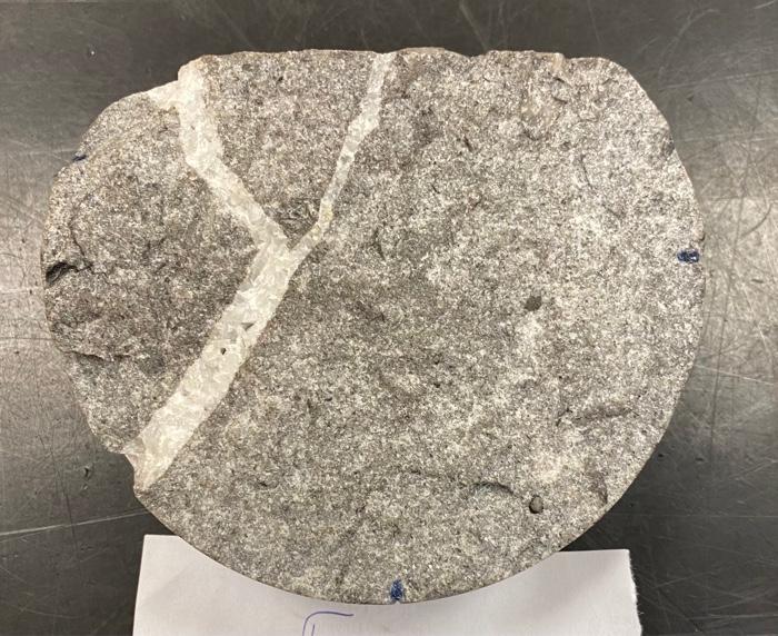 Solved This is a calcite vein in limestone. Please descibe | Chegg.com