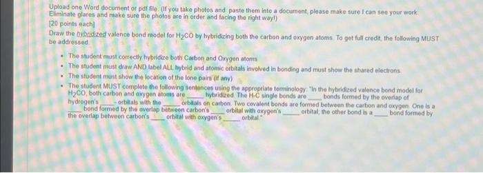 Solved Upload one Word document or pdi file. (If you take | Chegg.com