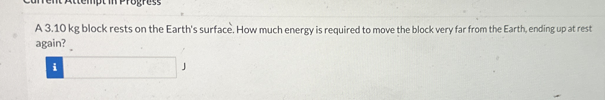 High Quality SOLUTION A 3.10 ﻿kg block rests on the Earth's surface. How | Chegg.com