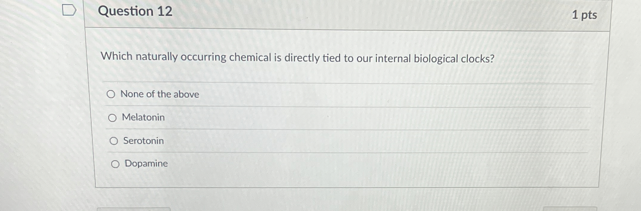 Solved Question 121 ptsWhich naturally occurring chemical | Chegg.com Solved Question 121 ptsWhich naturally occurring chemical | Chegg.com