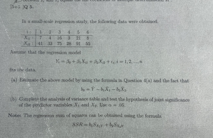 Solved C I CLULUI LILIUL L. 15+5 Q 5. In a small-scale | Chegg.com