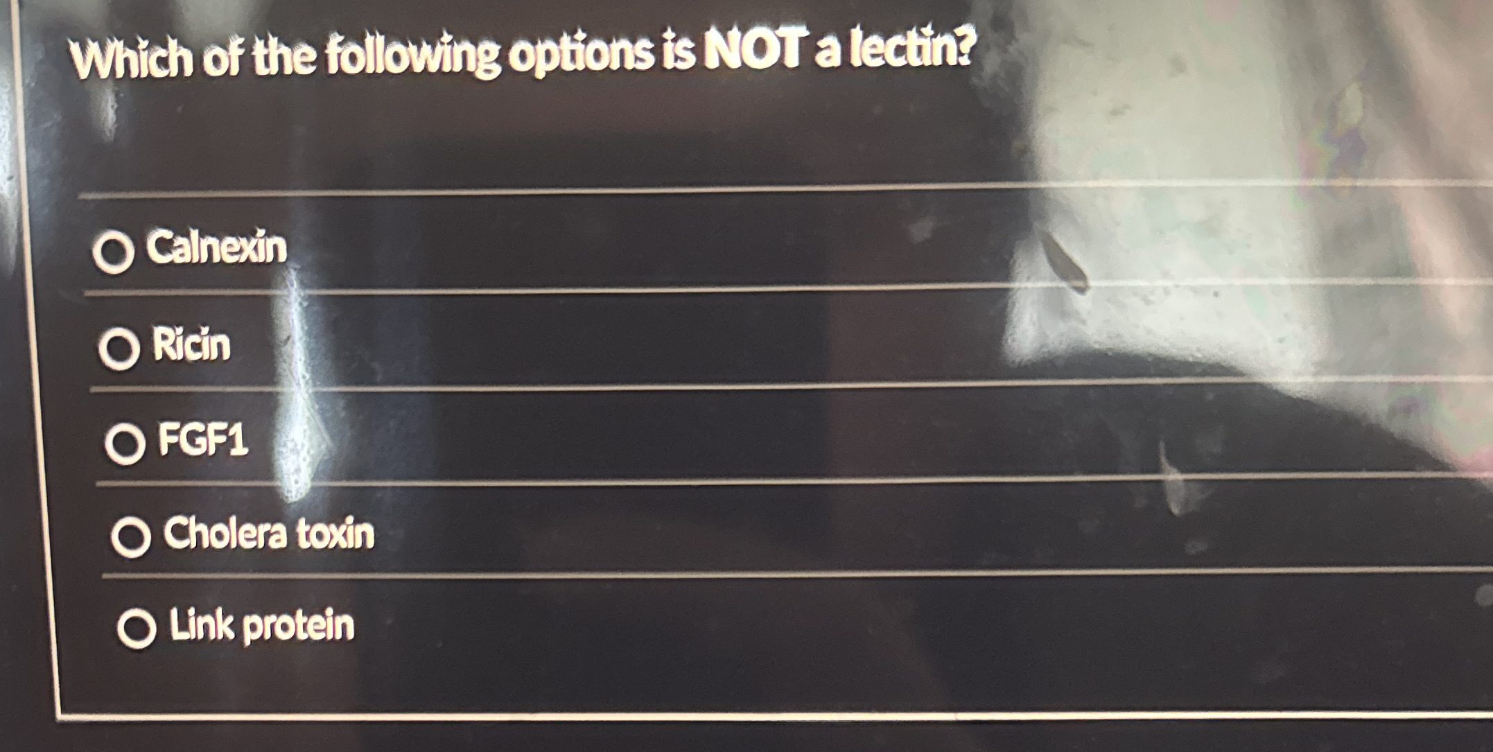 Solved Which of the following options is NOT a | Chegg.com