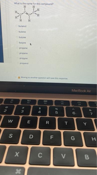 Solved What is the name for this compound? H LH H H HI H H | Chegg.com