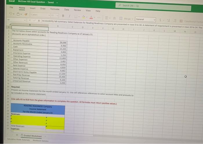 For an answer to be graded as correct, you must use | Chegg.com