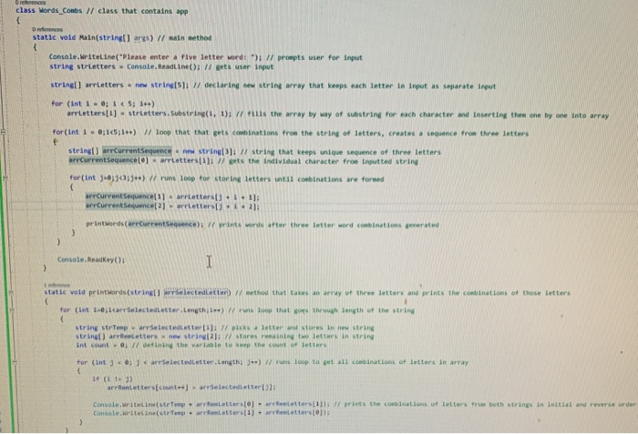 Solved can someone tell me why when i run this code it puts | Chegg.com