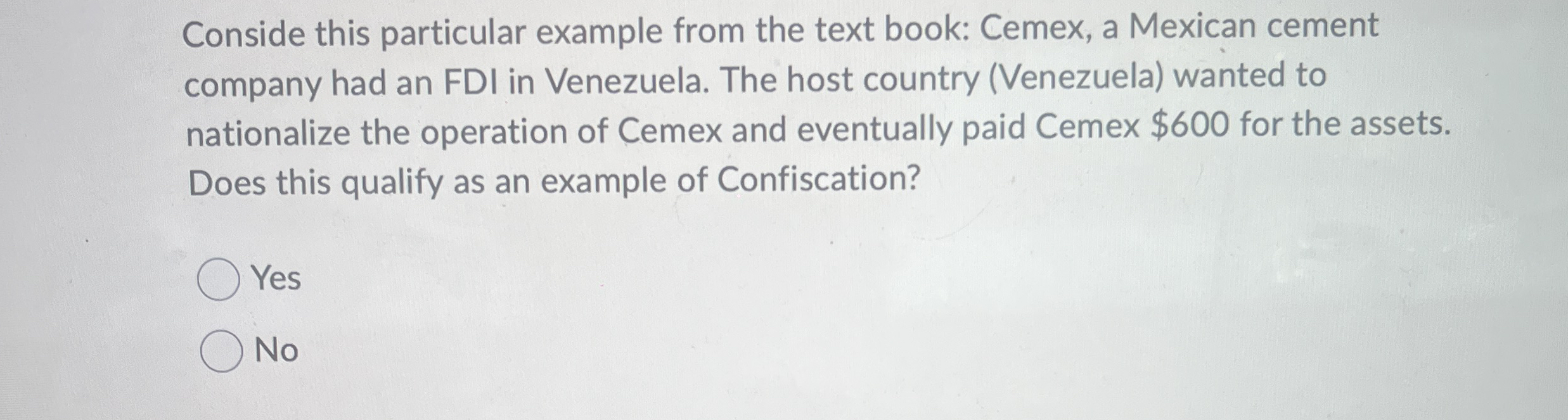 Solved Conside this particular example from the text book: | Chegg.com
