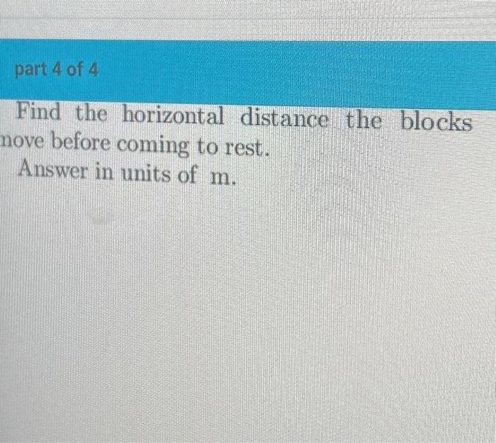 Solved Initially, the 7 kg block and 3 kg block rest on a | Chegg.com