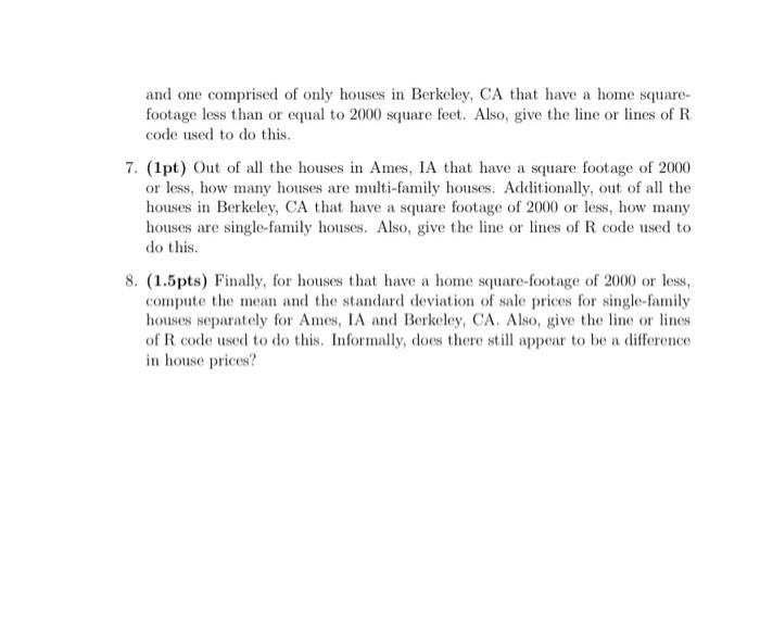 Solved Homework 5 Instructions: Place all answers into a | Chegg.com