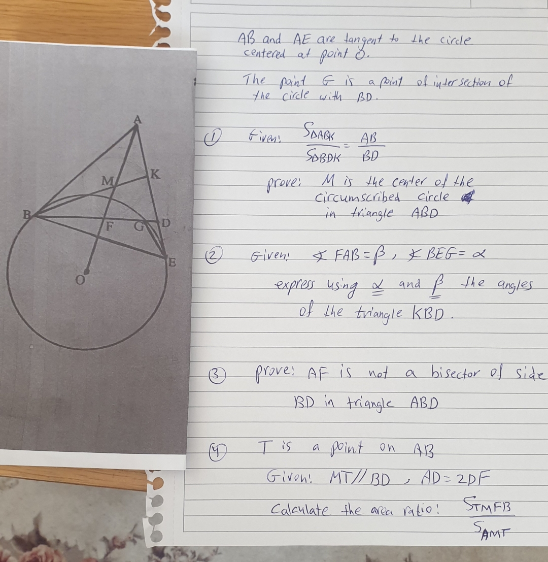 Solved AB ﻿and AE ﻿are tangent to the circle centered at | Chegg.com