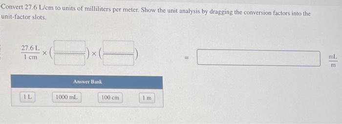 Solved Convert 523 cm/s to units of meters per minute. Show | Chegg.com