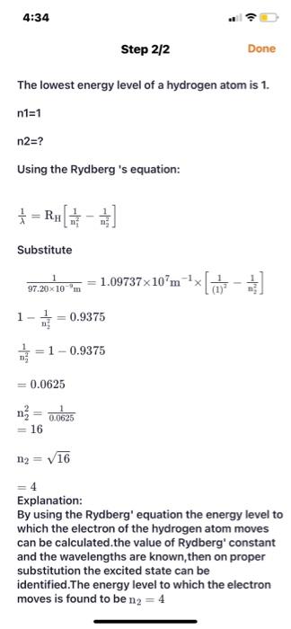 Solved When The Electron In A Ground State Hydrogen Atom