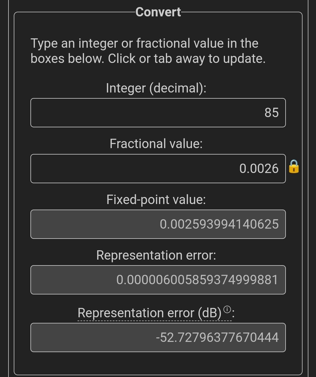 Solved where does the integer value 85 come from if I input | Chegg.com