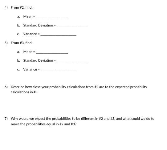 Solved Either Use 2 Dice From A Board Game Or Simulate