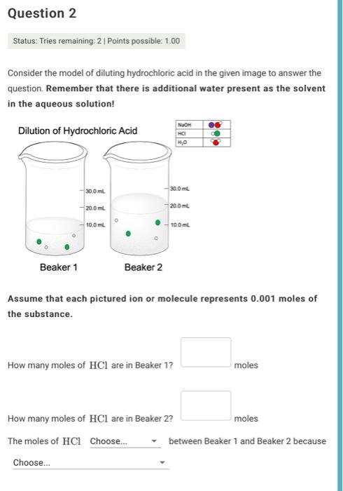 Solved Question 2 Status: Tries remaining: 21 Points | Chegg.com