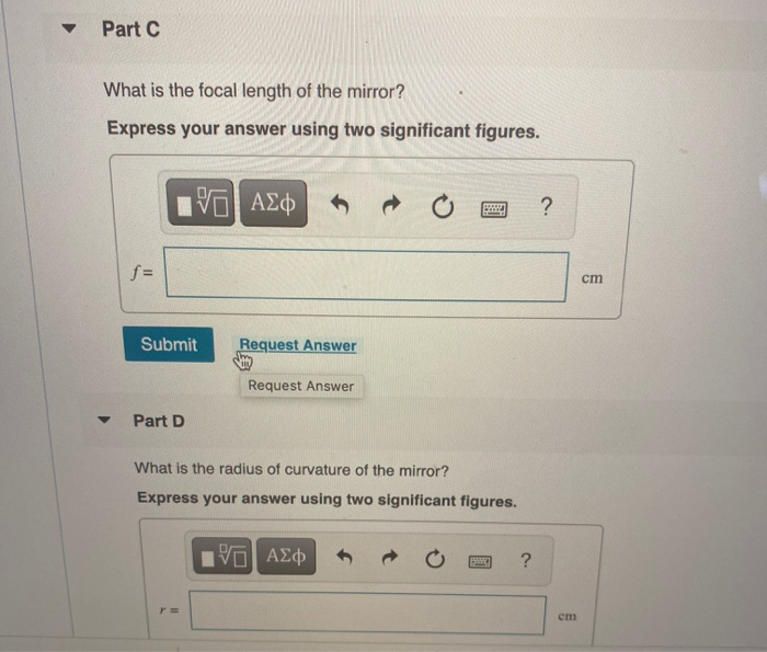 Solved A5.4 cm tall object is placed 42 cm in front of a | Chegg.com