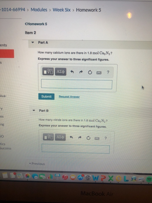 Solved how many calcium / nitride ions are there in 1.8 mol | Chegg.com