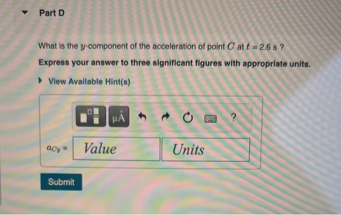 Solved A bar moves along a path without rotating as shown in | Chegg.com